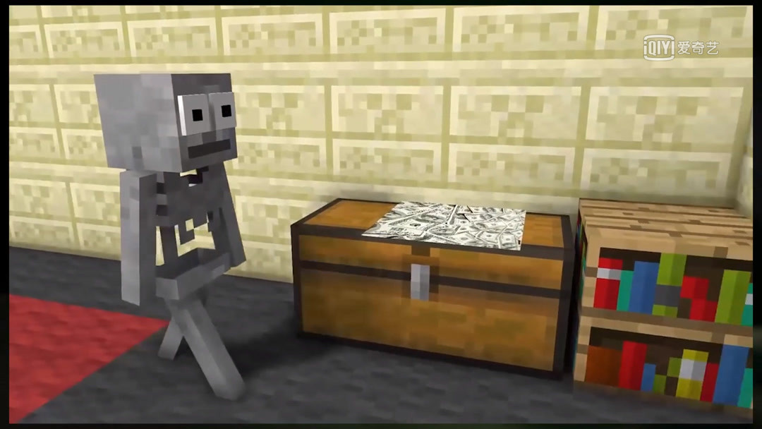 我的世界动画史蒂夫 居然去抢劫