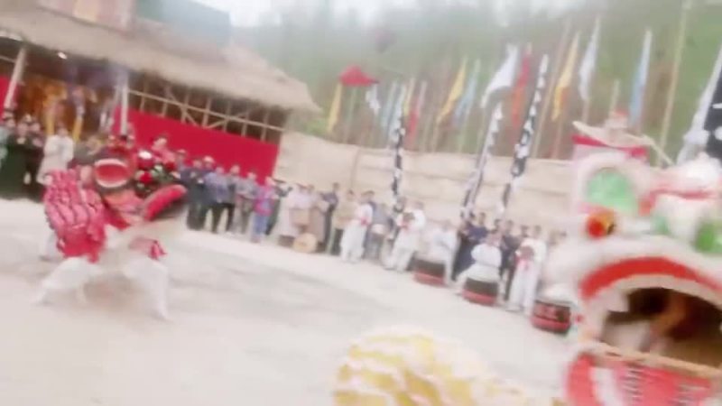 黄飞鸿舞狮表演,老外称赞他舞出了生命,太帅了