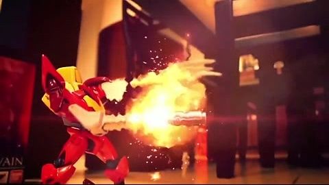 手办高达制作的定格动漫