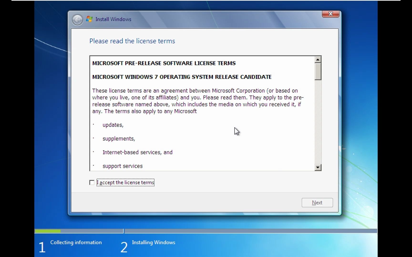 经典的Beta鱼!Windows 7 build 7225安装与体验