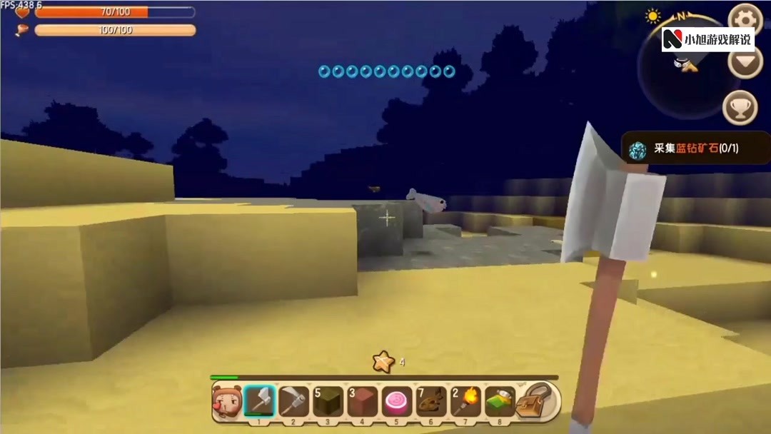 迷你世界:这个地图上怎么莫名其妙的就遇到了一个矿洞呢?