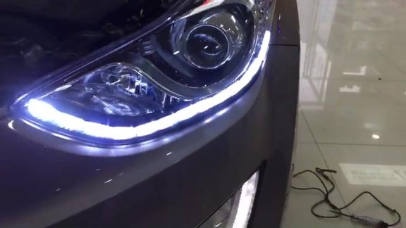 现代朗动灯光升级 高颜值路人瞬间转粉