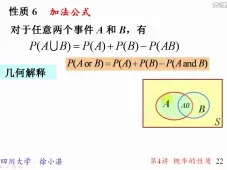 徐小湛《概率论与数理统计》 第04讲 概率的性质