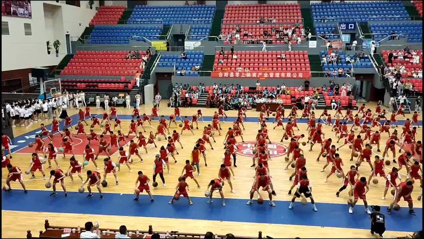 #小篮球大梦想 少年篮球表演