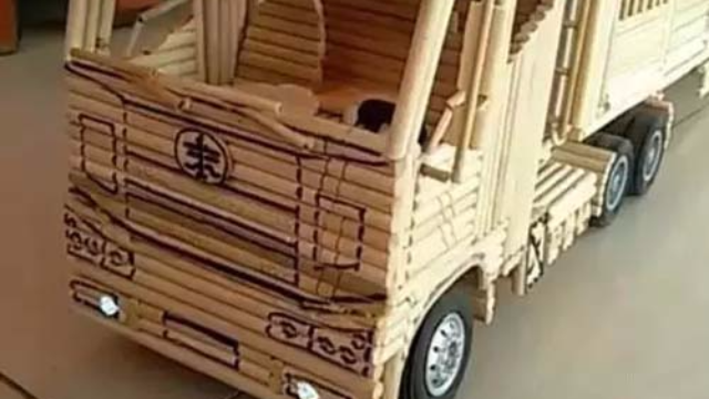 DIY设计与制作:筷子小汽车
