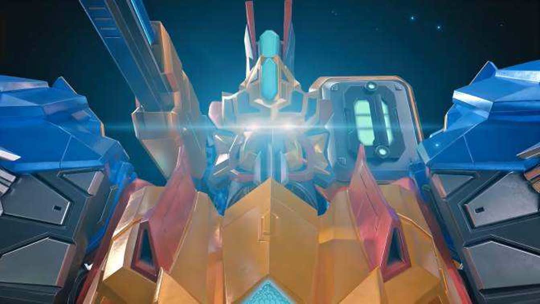 钢铁飞龙和乐乐使用激光反射原理一起击败了怪兽旱魃!