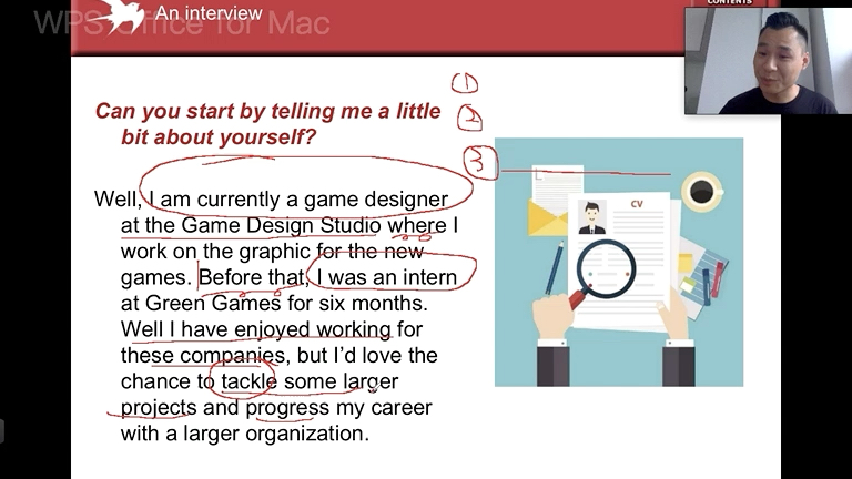 英文面试 技巧 01