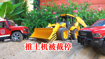 工程车动画片大全,儿童卡通车视频 益智早教 挖掘机动画,