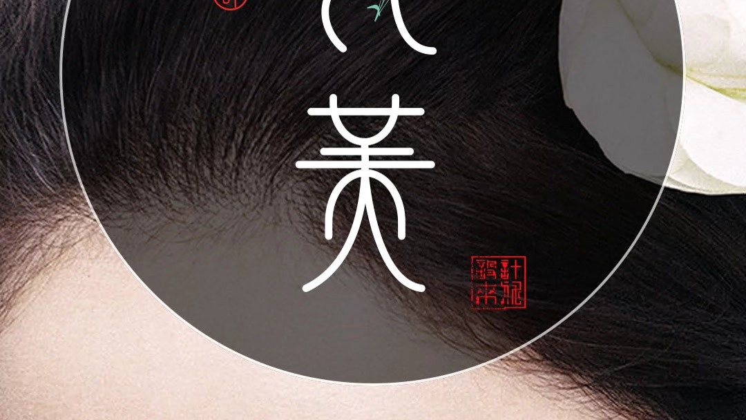 字体设计《花美》PS、AI软件设计制作