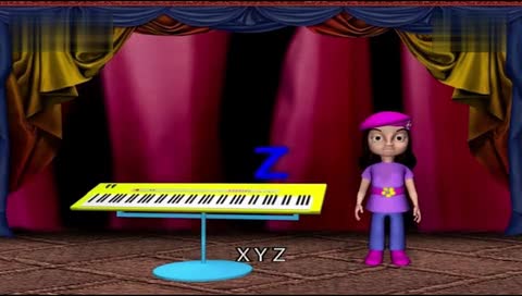 美国英语儿歌,ABC Song--美国儿童从小学的英语歌曲