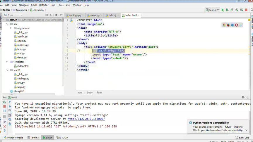 Django框架教程:第55讲,画图分析CSRF原理