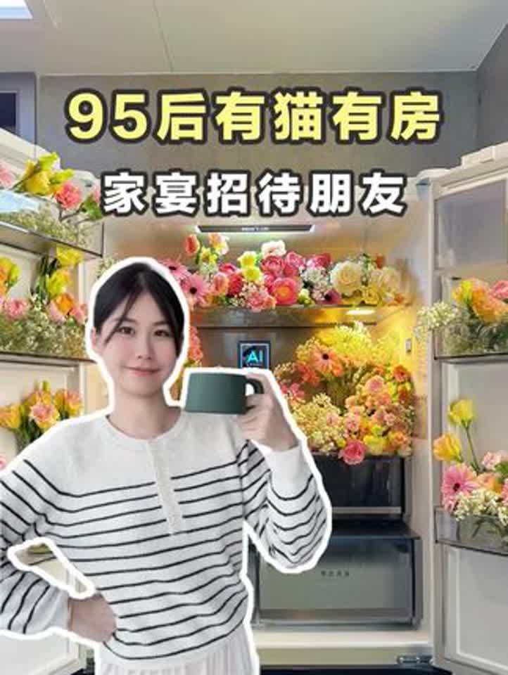 ...好的款待! #美菱503 #美菱无忧嵌冰箱 #美菱冰箱 #冰箱选购 #家的样子