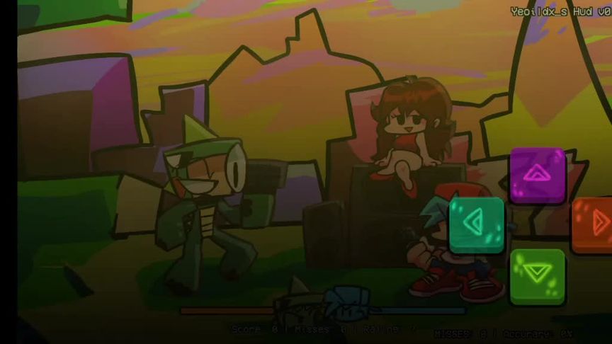 #周五夜放克 迷你世界#fnf