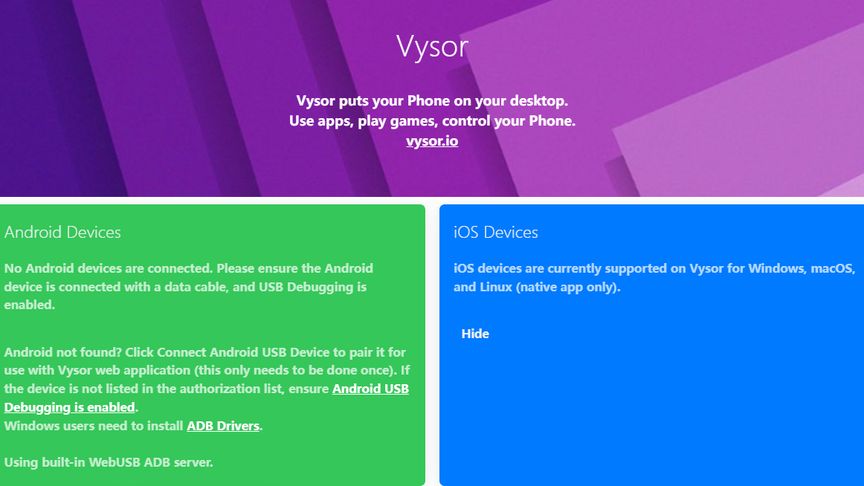 网课直播工具——【Chrome插件】Vysor