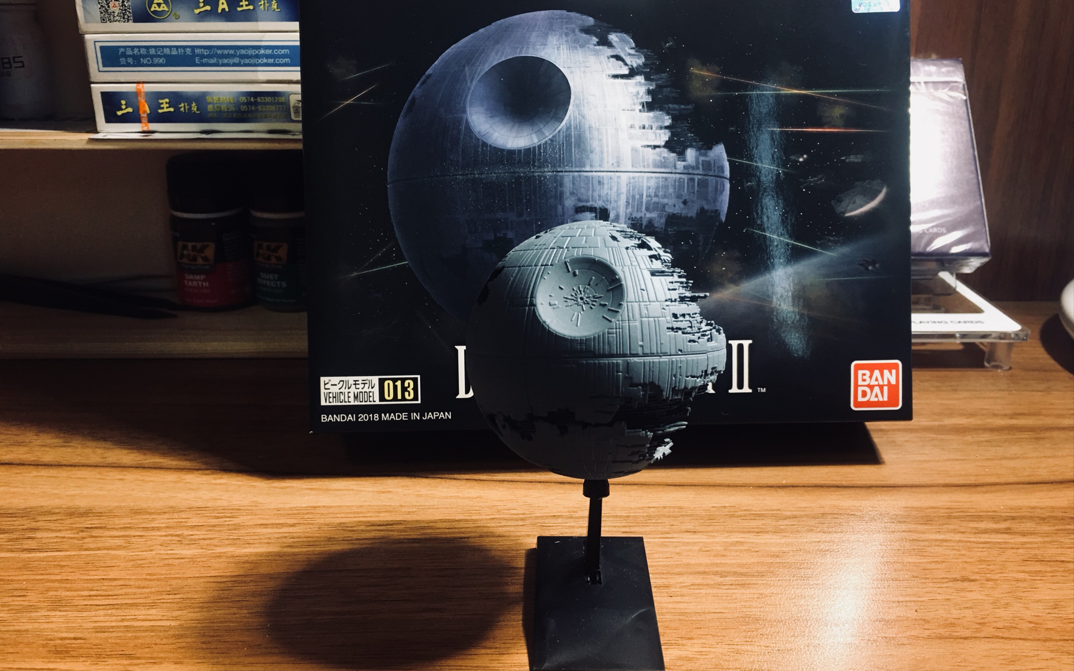 鸟爷的模型第2期【万代】1:2700000死星制作——上色部分