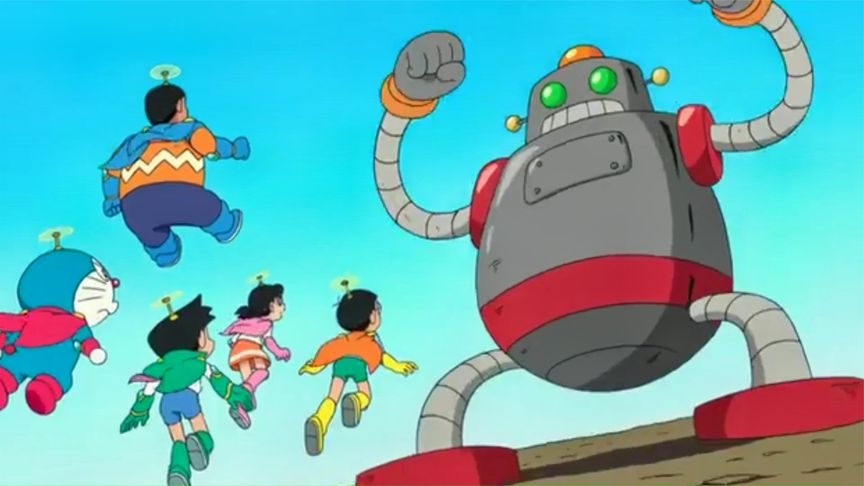 《哆啦A梦》实现梦想的五个人,热门BGM