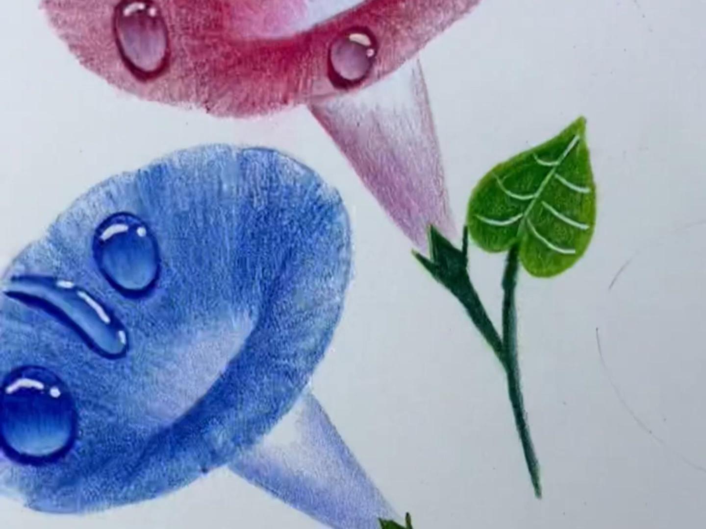 立体感的水珠原来这么简单!看美术大神几笔画出水珠