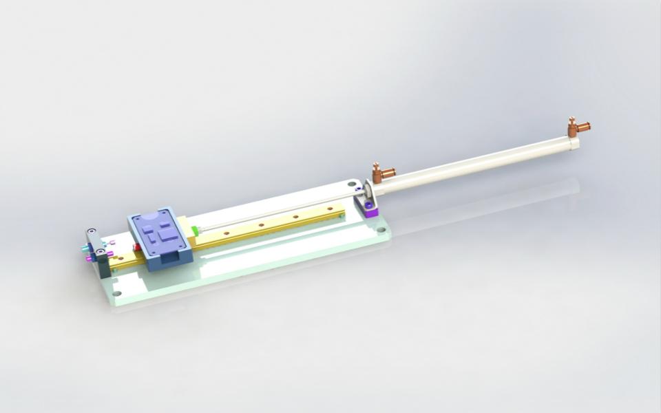 SolidWorks非标自动化教程:气缸导轨结构安装使用介绍
