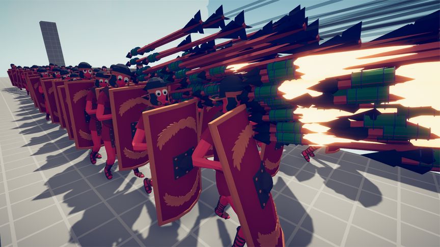 全面战争模拟器:盾牌兵VS众神