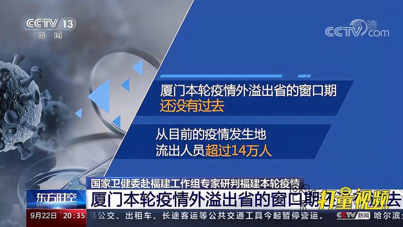 速看!福建累计报告本土确诊病例418例,专家最新研判|东方时空