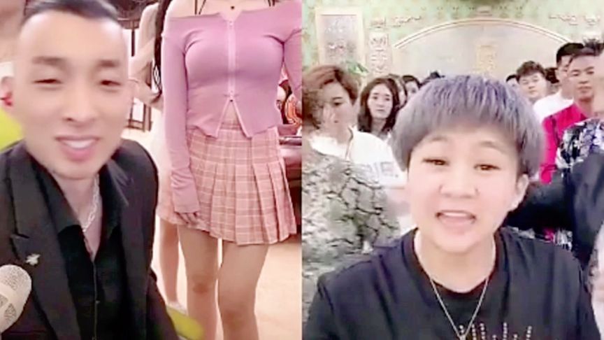 小娜娜连麦刀哥,刀哥讲我是颜值主播,你得送我团队每人一部手机
