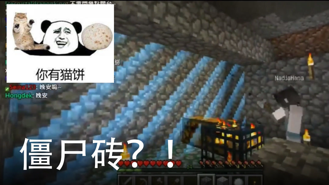 MC我的世界精彩搞笑解说:来看看这个僵尸砖多厉害