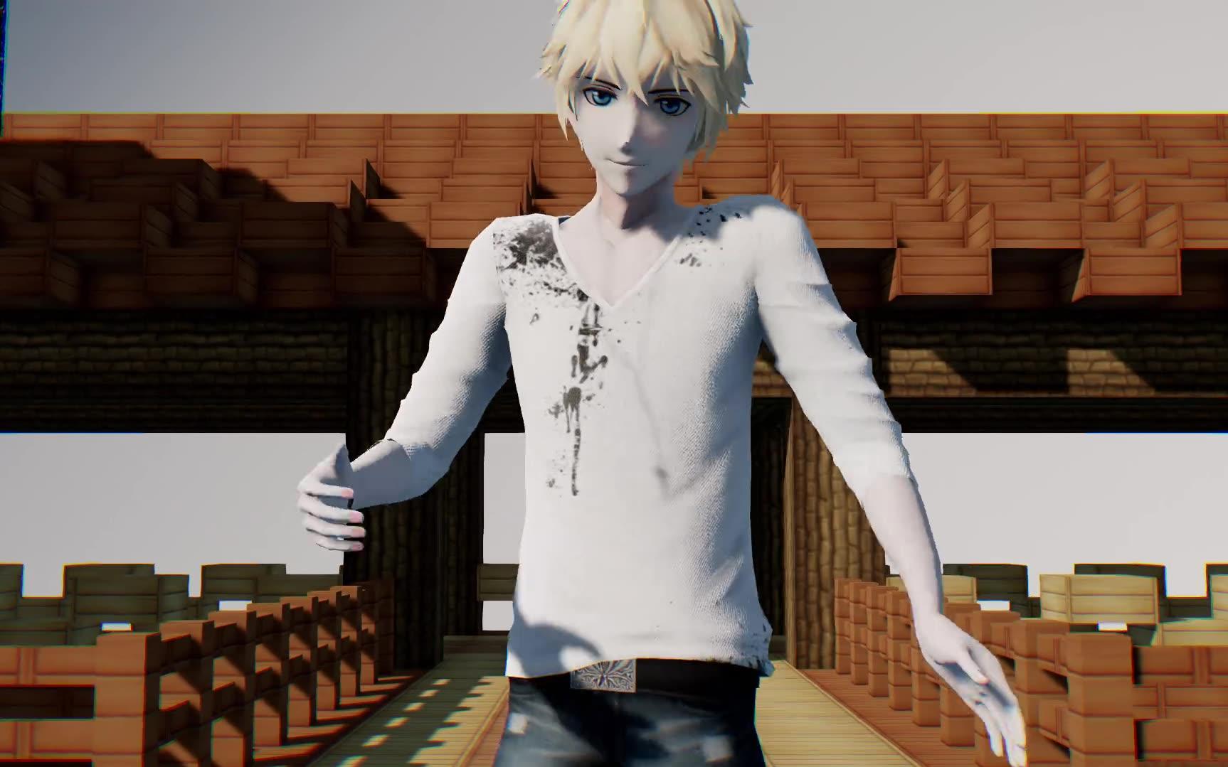 【周棋洛mmd】周棋洛改模测试,第一次改模不是特别好