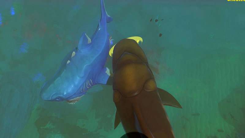 海底大猎杀 50级邓氏鱼对战巨齿鲨 你能咬得动我吗