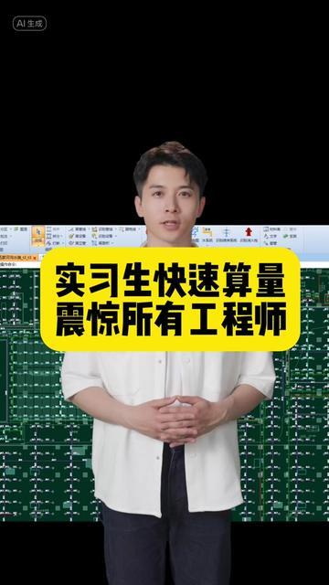实习生快速算量,震惊所有工程师#电气 #cad教程 #工程人 #技术分享