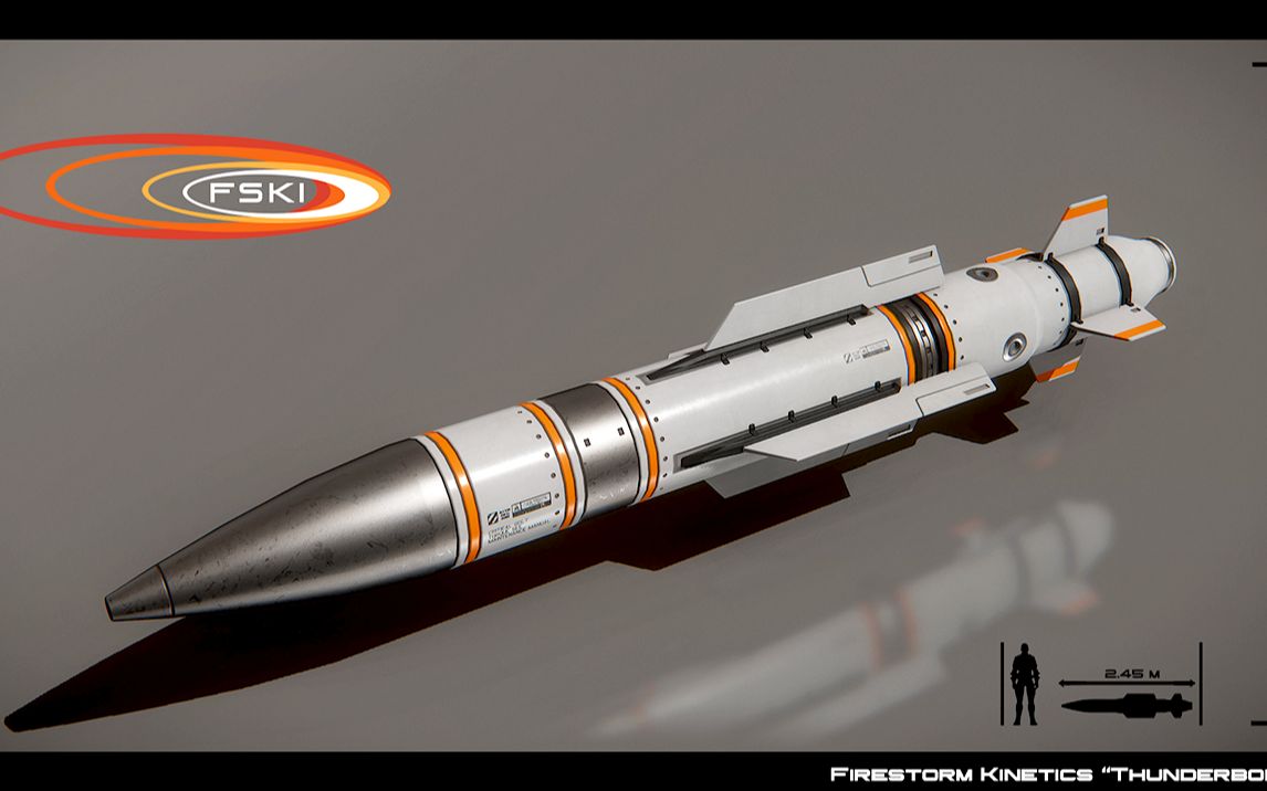 【Maya建模教程】如何制作次世代导弹武器?导弹模型制作视频分享!...