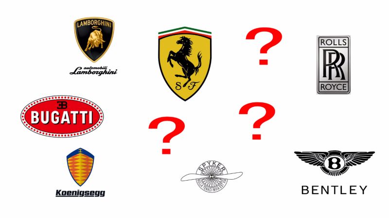 全球十大豪车标志,你认识几个