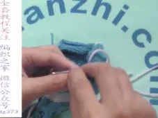 如何用手织围巾不用针a编织教程(8)a许魏洲叼烟织围巾