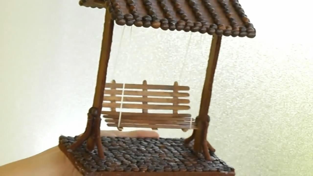 手工制作漂亮的复古秋千模型,方法很简单,关键是非常有创意