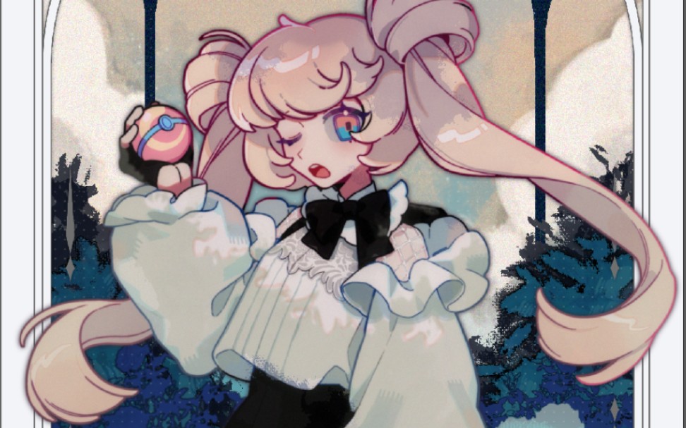 【Procreate】兴趣使然的OC绘画流程