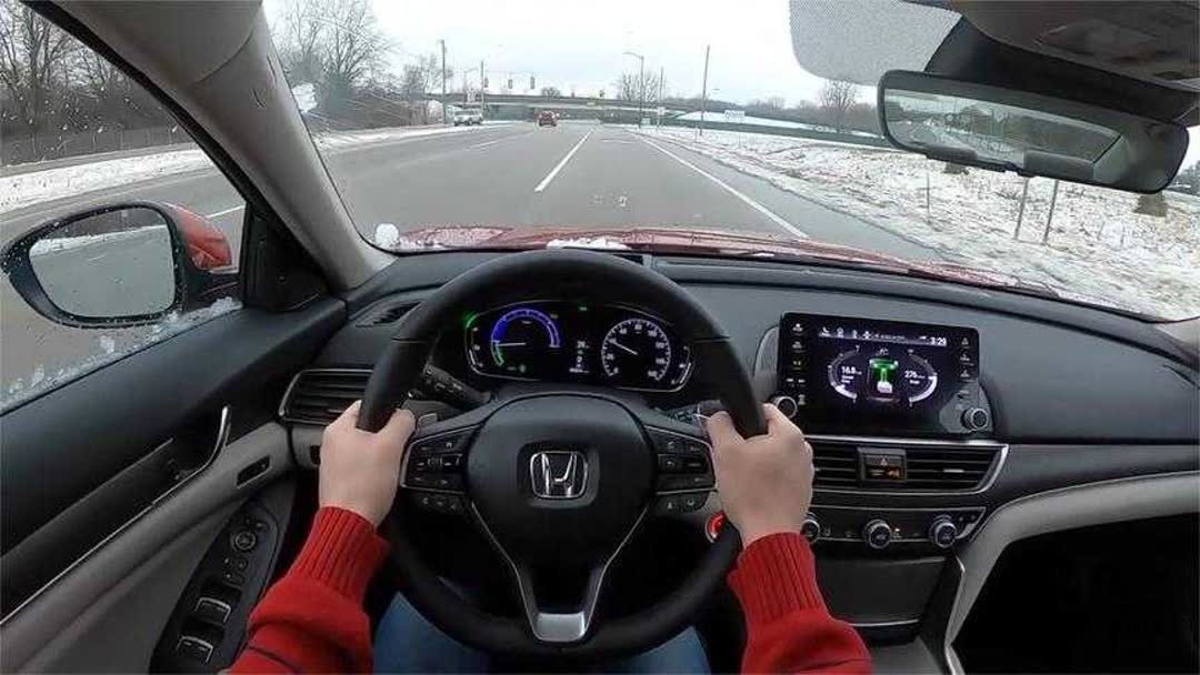 2021 本田雅阁混动试驾 - 第一视角