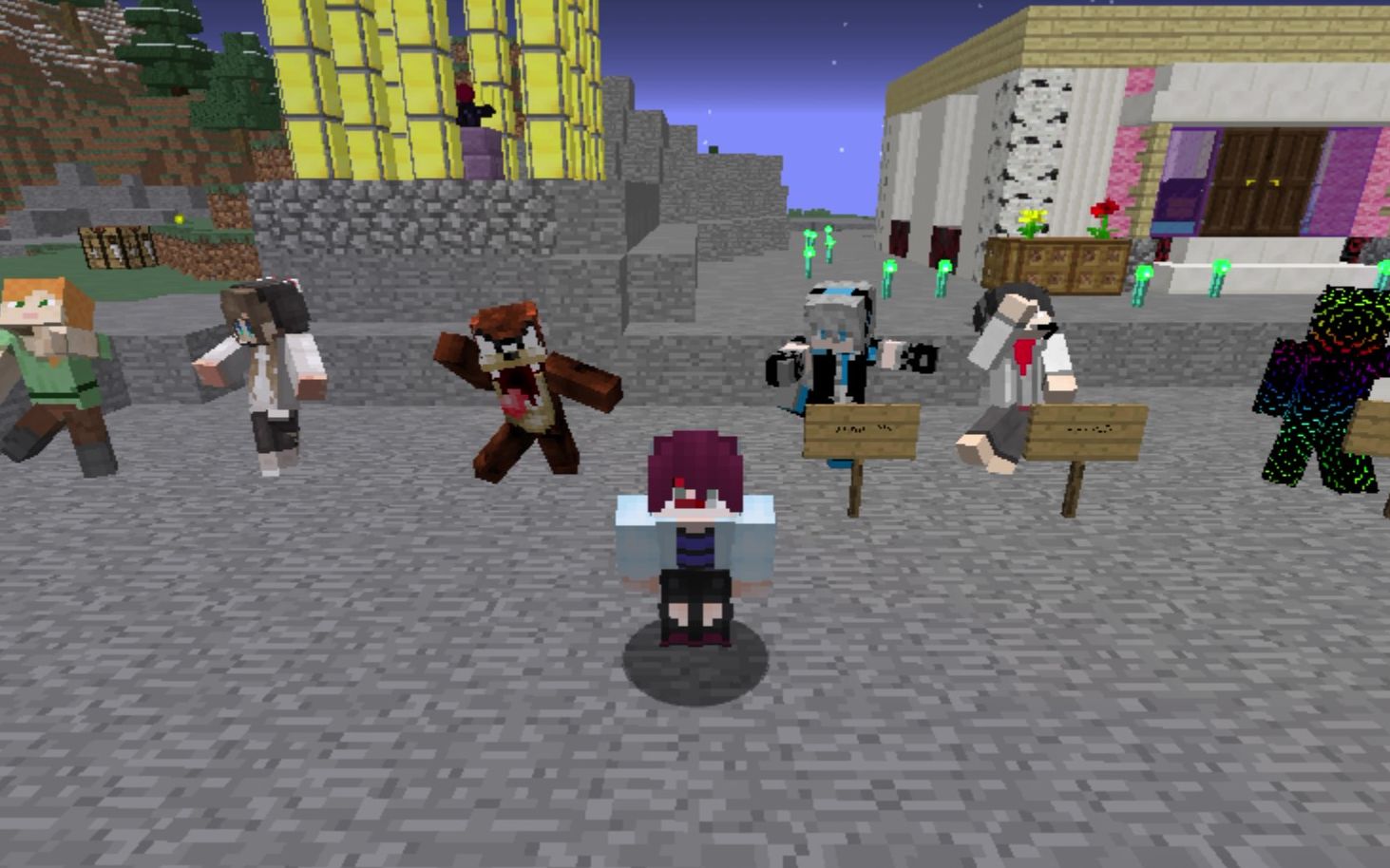 (暗月)我的世界 新血族传说 17 全体成员到齐