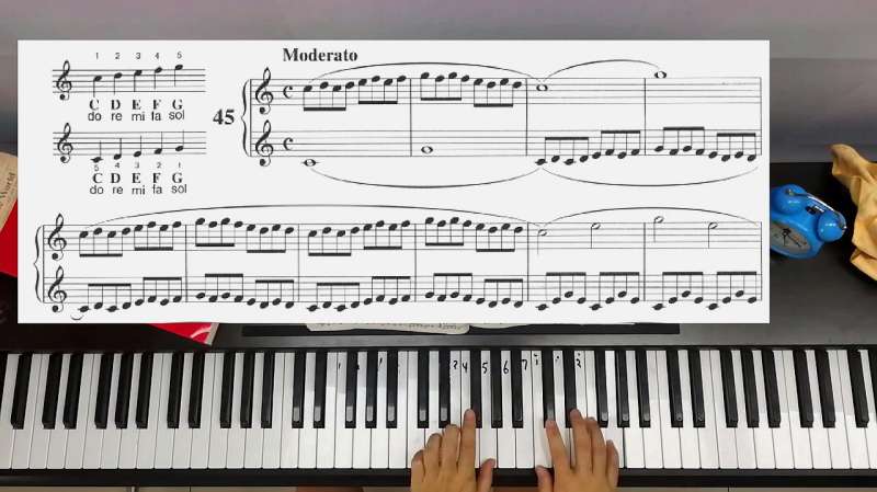 第三十九课:拜厄钢琴基本教程45条