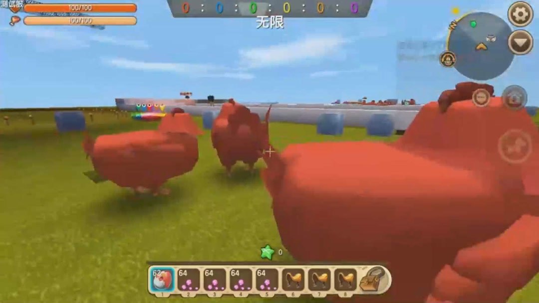 迷你世界居然出现了飞鸡,这也太意外了,是什么情况