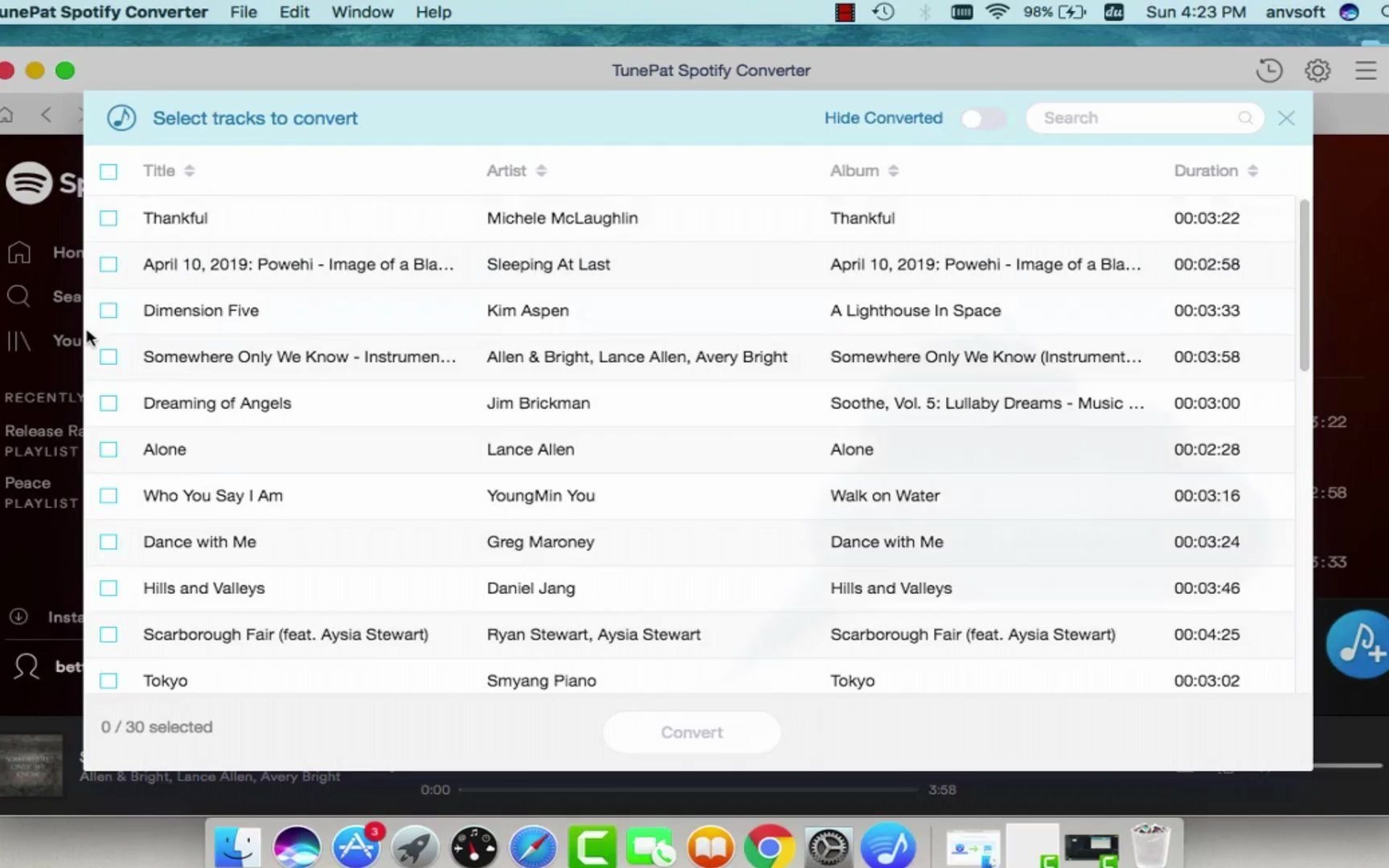 TunePat Spotify Converter for Mac(Spotify音乐转换器)v1.2.3激活版