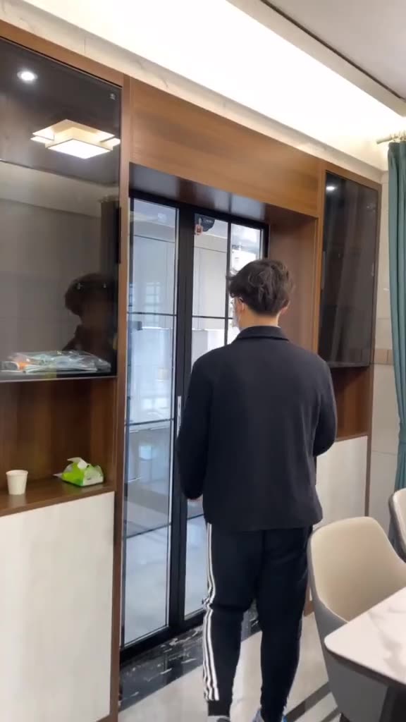 7平方的L型厨房你们要的细节来了简单明了刚好放双开门冰箱2201396