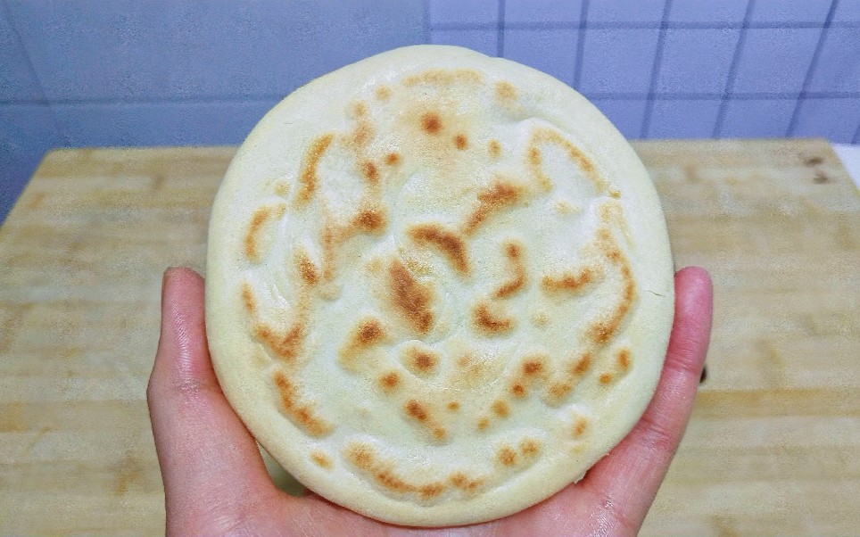 家庭版白吉馍,外皮酥脆口感扎实