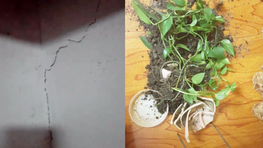 新疆塔城突发5.2级地震:市民睡梦中被晃醒 房屋出现大范围裂缝