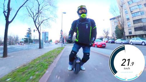 神器平衡车,最大时速四十公里,电动车可以扔了