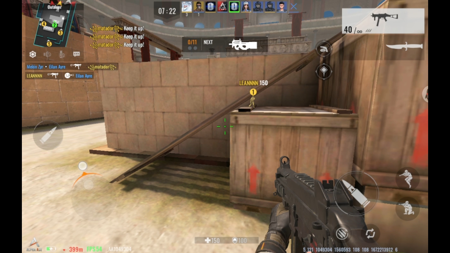 CSGO手游试玩,不开加速器很卡