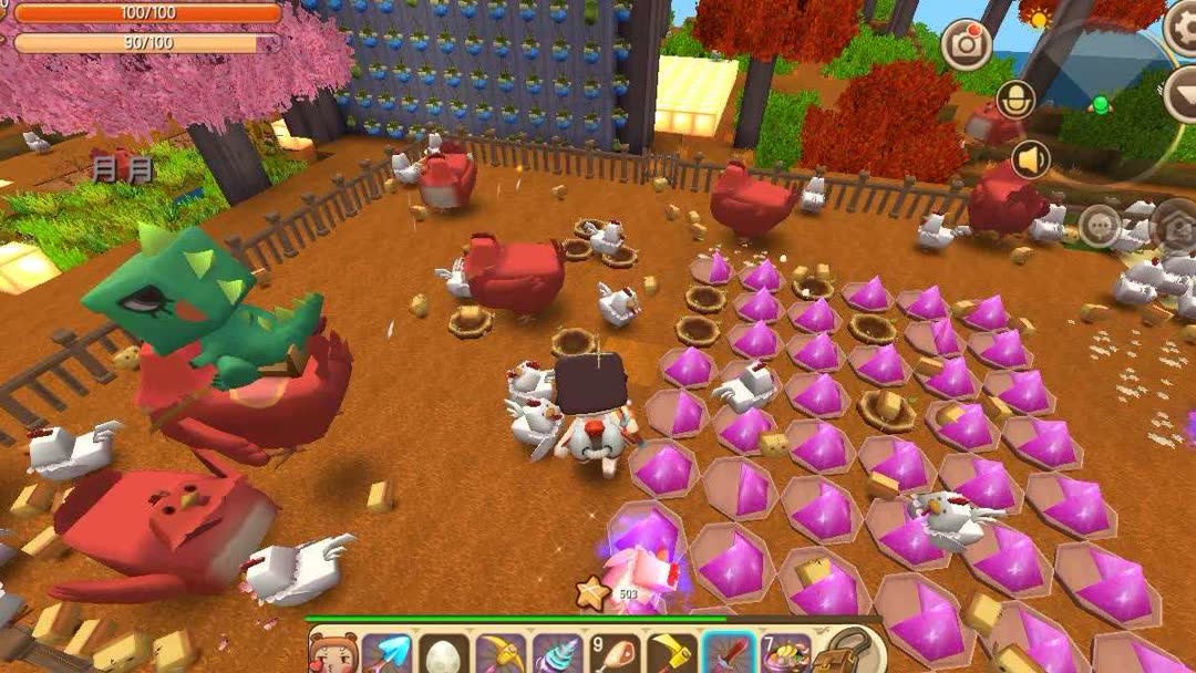 迷你世界 飞鸡是我家生产的