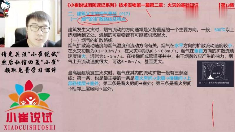 小崔说试第13集:消防烟气流动的路径