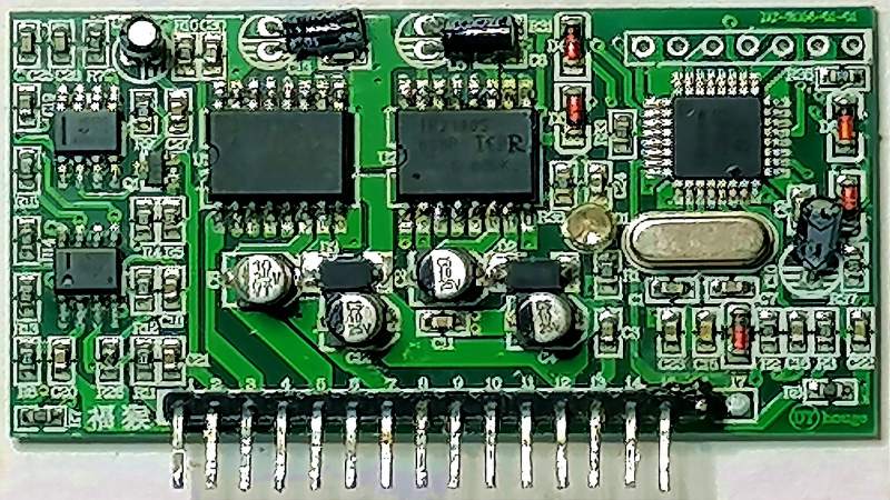 逆变器正玄波驱动小板原理与维修,IR2110S实物与电路图对照分析