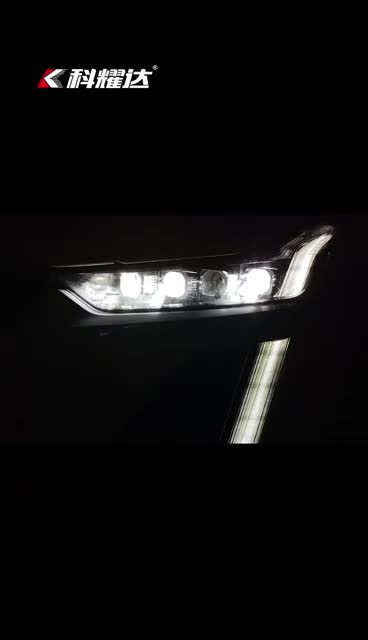 CT5矩阵模组四近八远铺路实拍!#汽车大灯#大灯改装