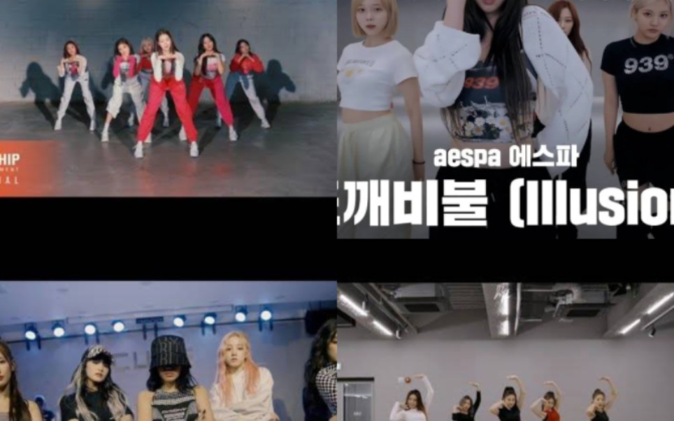 一击领跑,镜像也上榜!MYBAG涨幅优越!5代女团练习室播放量(1000w起)