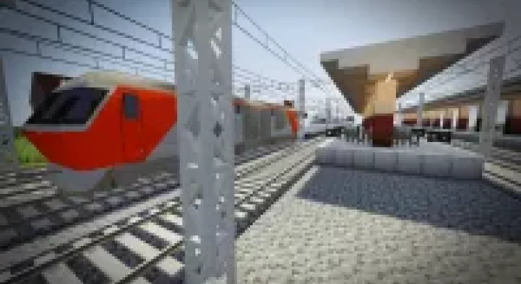 RTM解说 我的世界 模组建设 第一季 realtrainmod真实火车 EP11